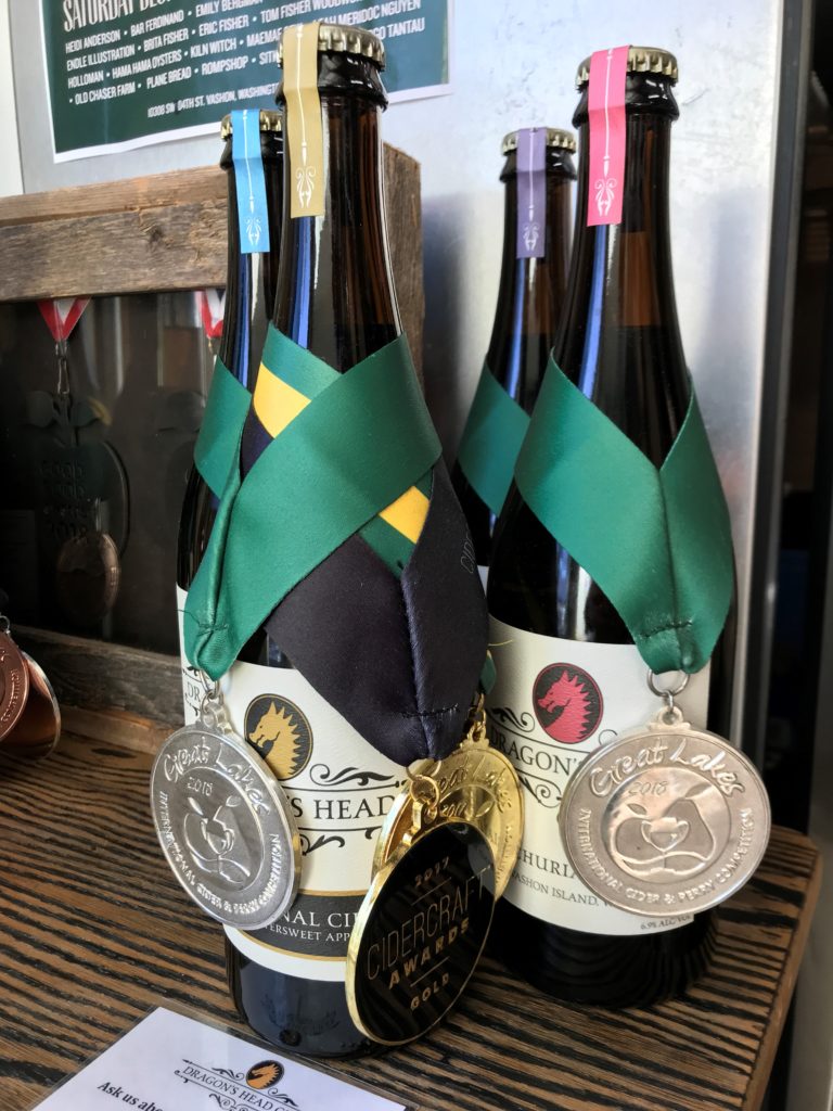 Now - Dragon's Head Cider at Zeeks | Zeeks Pizza Seattle, WA